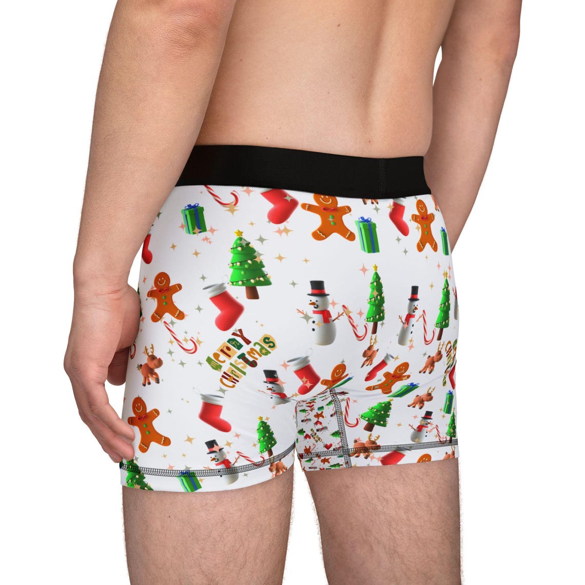 Men's Boxers, Funny Grinch Design Chiristmas Gift, Christmas Boxers ...