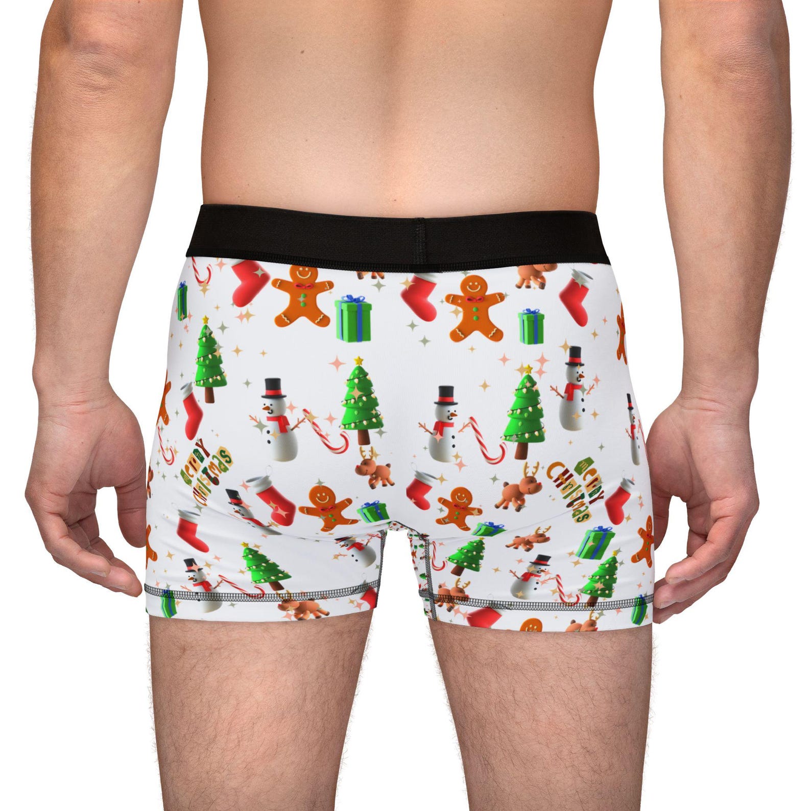 Men's Boxers, Funny Grinch Design Chiristmas Gift, Christmas Boxers ...