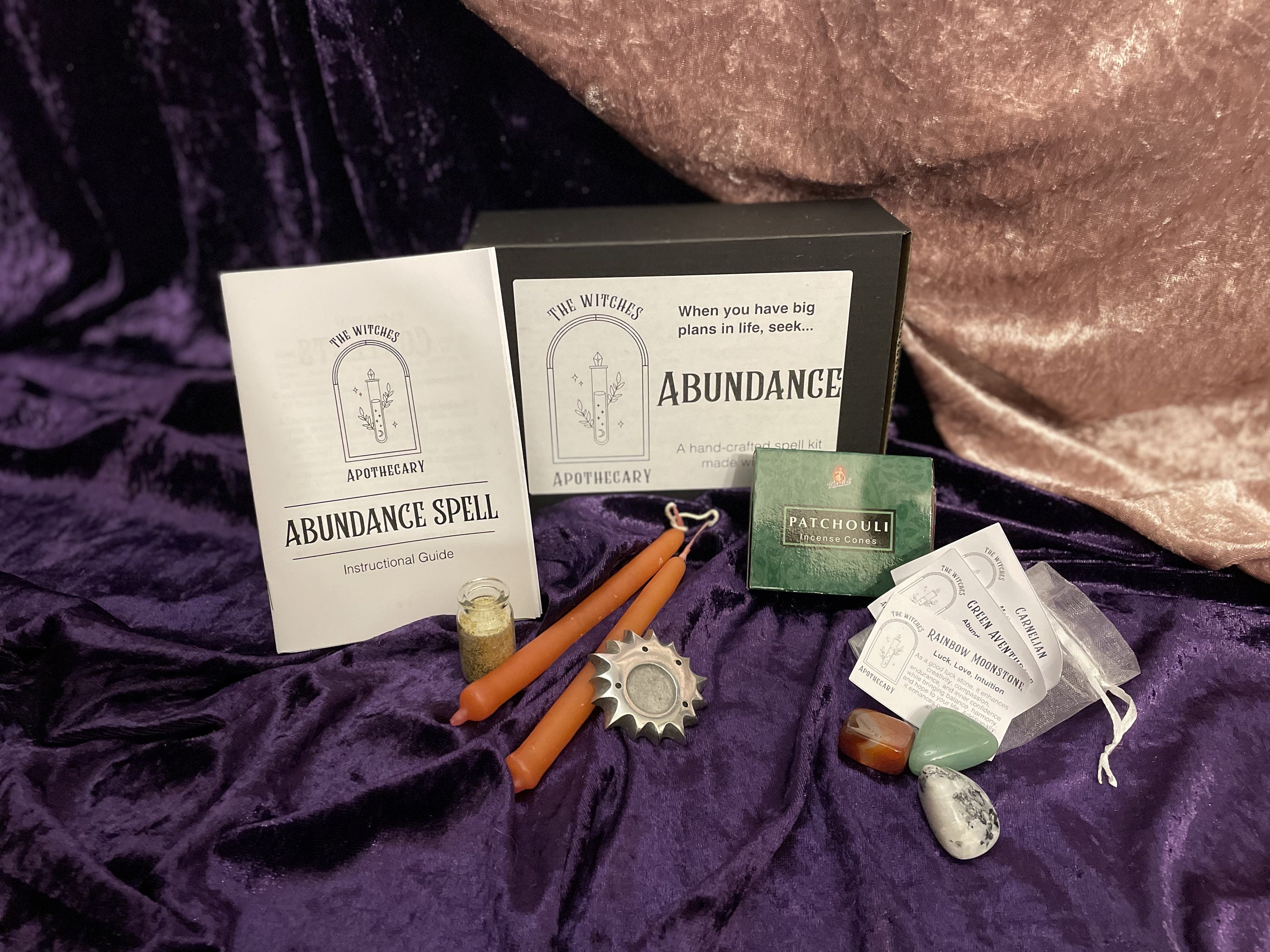 Abundance Spell Kit - Australian-made by Ivy - Etsy