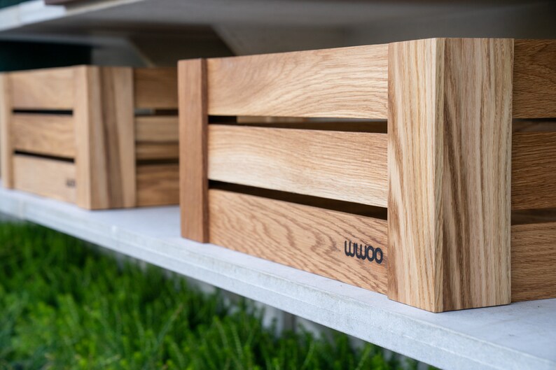 Custom WWOO Wooden Crate Personalization Available - Etsy