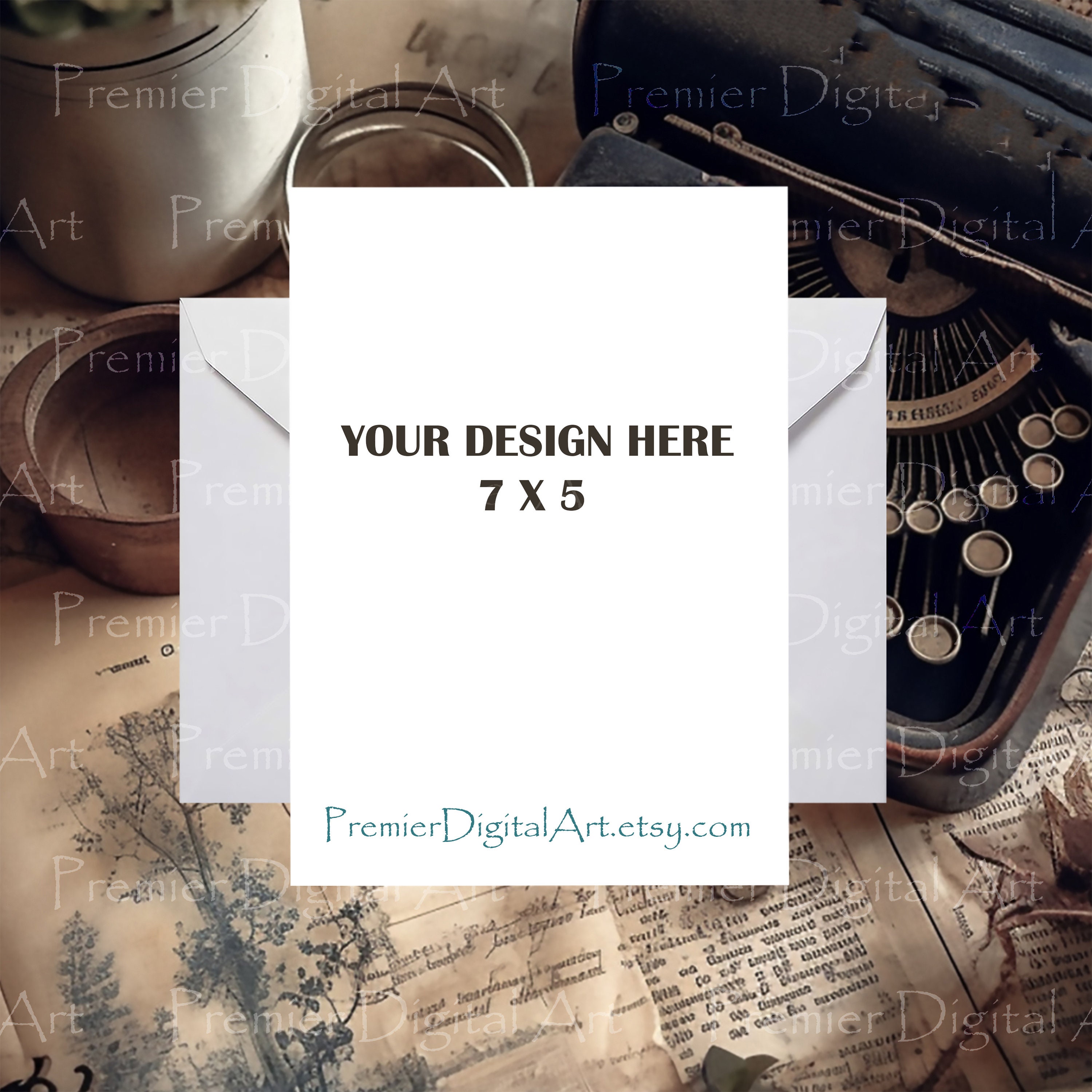 3 Greeting Card Backdrops, Background, Mockup, Digital Download ...