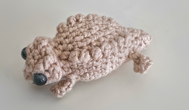 Crochet Pattern Horned Toad Lizard Crochet Pattern No Sew Easy Crochet ...
