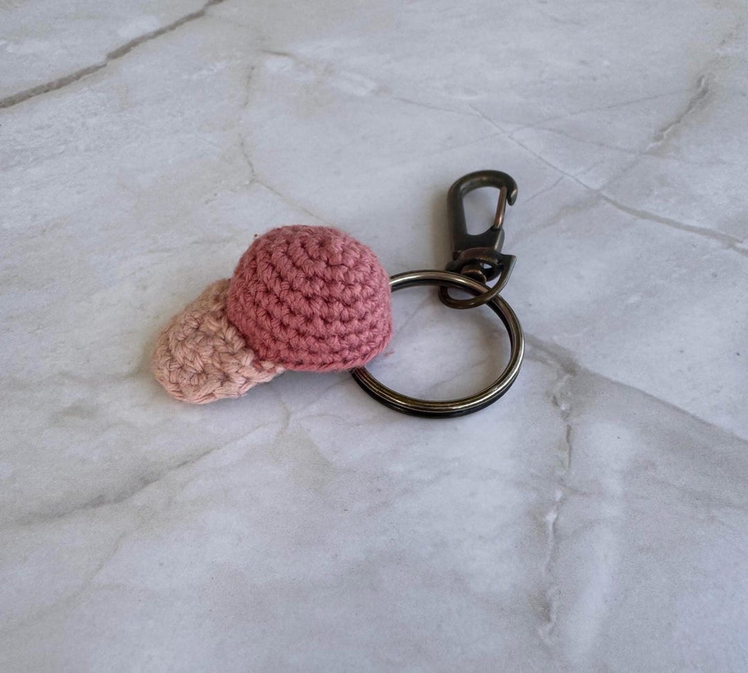 Crochet Baseball Hat Keychain Pattern, Beginner DIY Gift (PDF Pattern ...