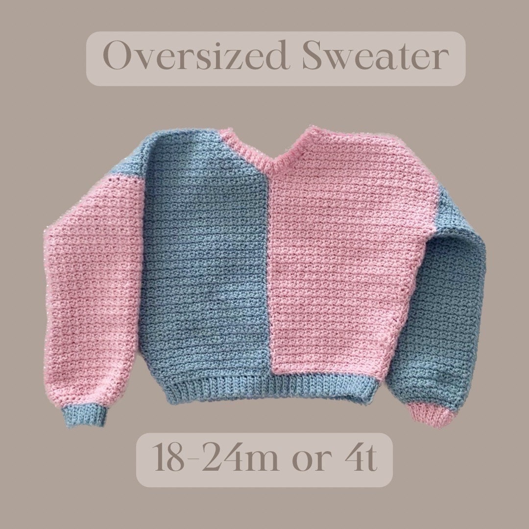 Crochet Pattern Kid Sweater Crochet Kids Sweater Pattern Crochet ...