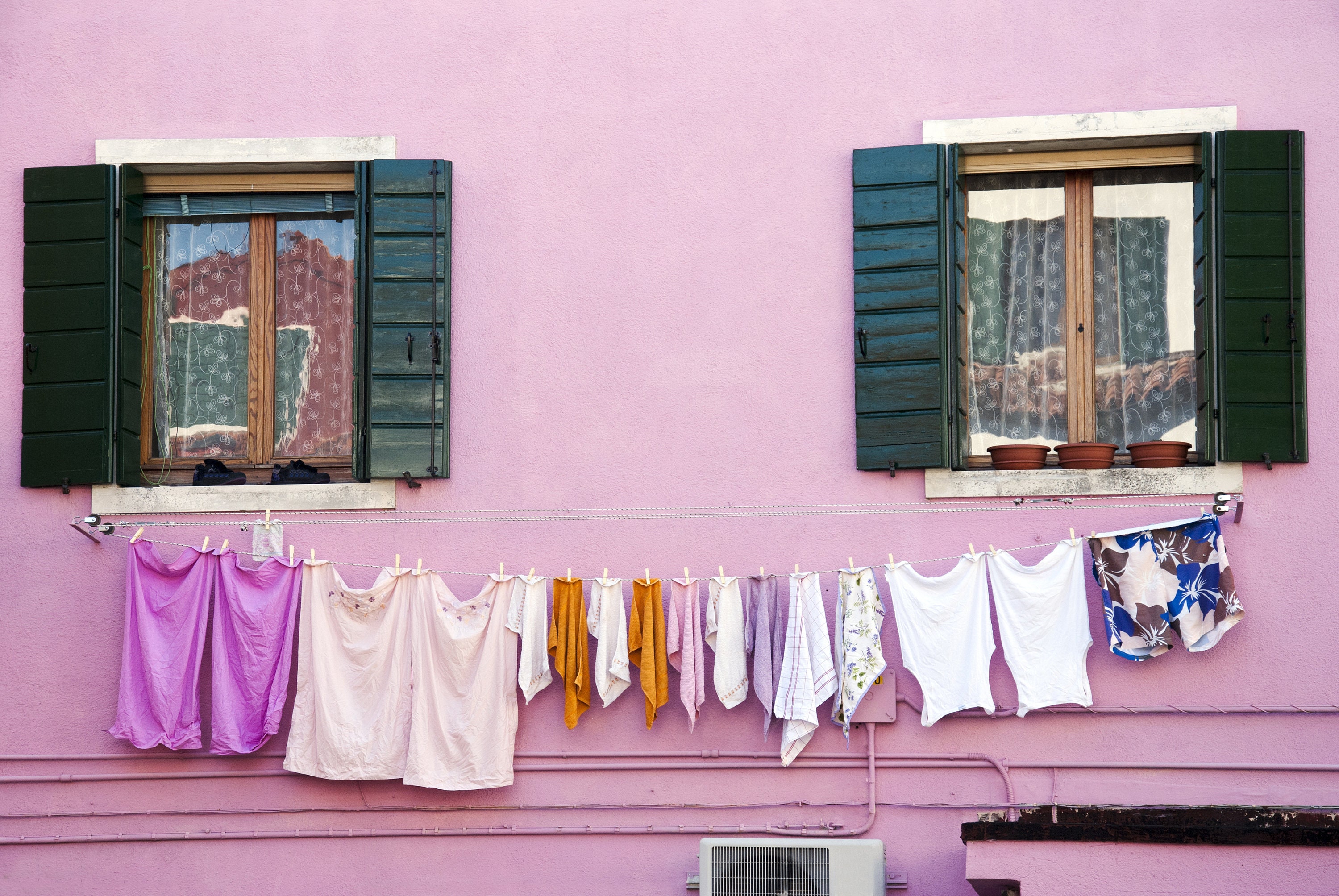 Fine Art Italian Laundry Photo, Venice Photography, Laundry Room Decor ...