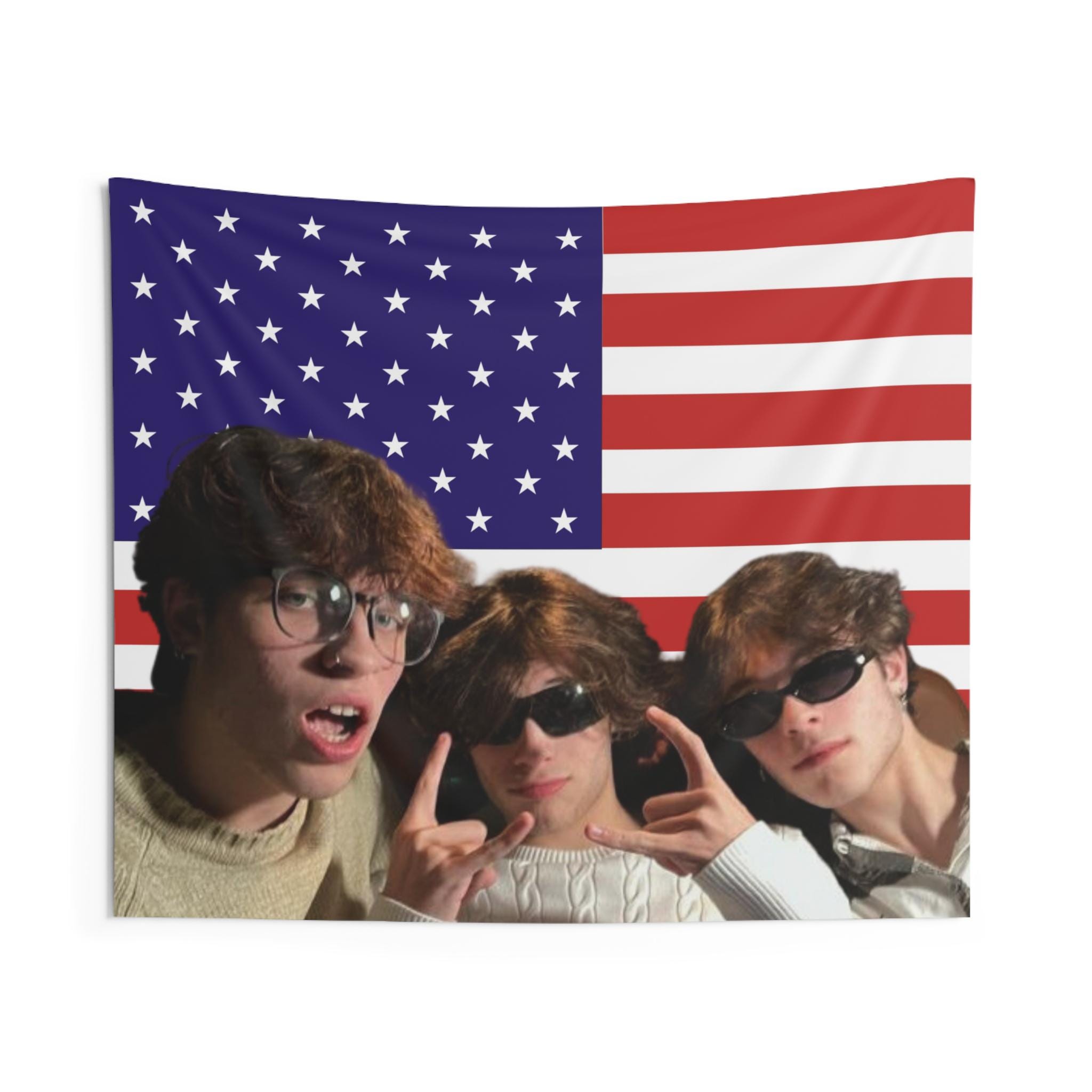 Sturniolo Triplets Iconic Wall Tapestry Funny Gift Funny Tapestry Gift ...
