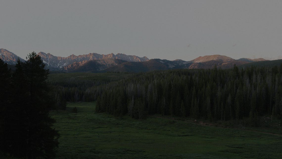 Mountain Range Wallpaper - Etsy