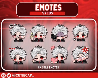 Love and Deepspace Emotes | Zayne | Twitch Emotes | Discord Emotes ...