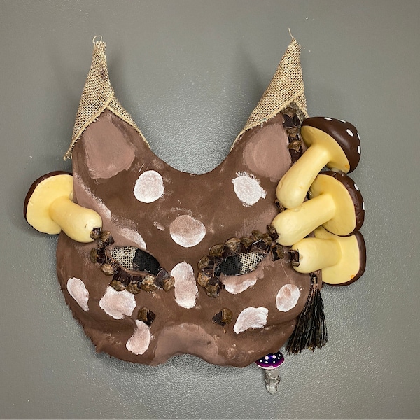 Opal Therian Cat Mask - Etsy