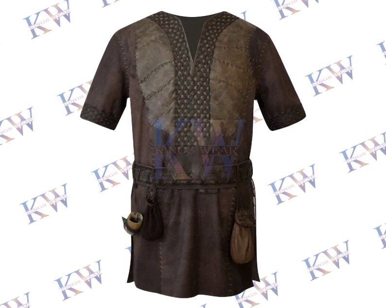 Ragnar Lothbrok Leather Jacket Vikings Star Travis Fimmel Cosplay in ...