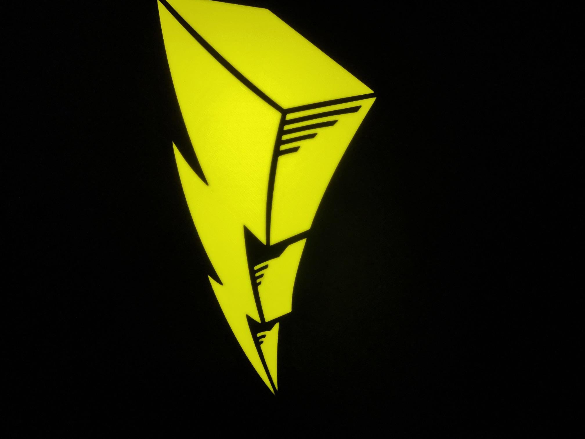 Power Rangers Bolt Lighting - Etsy