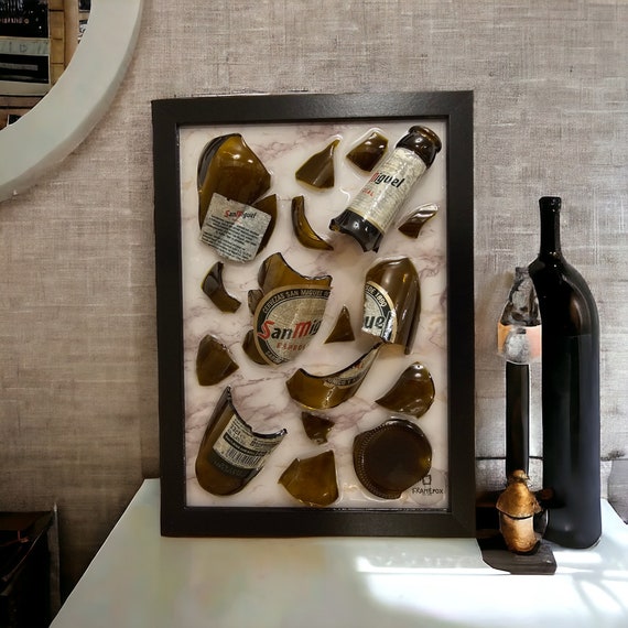 Beer Bottle Wall Designs The Beer Bottles From Different Countries