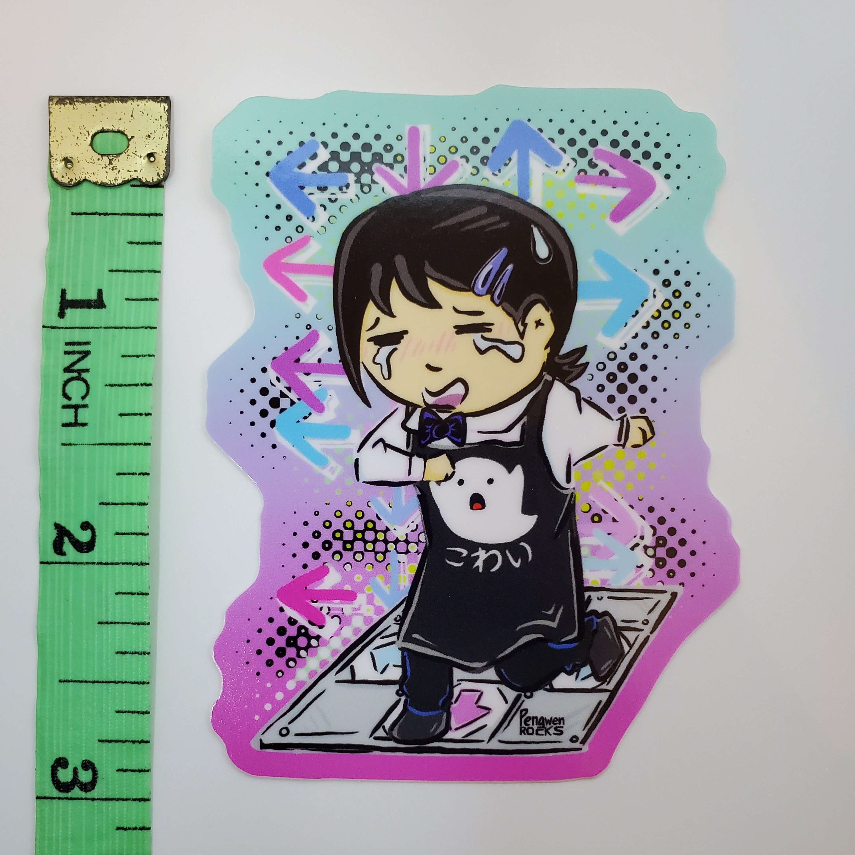 DDR Chainsaw Man Vinyl Stickers Pochita show Me Your Dreams Kobeni こわい ...