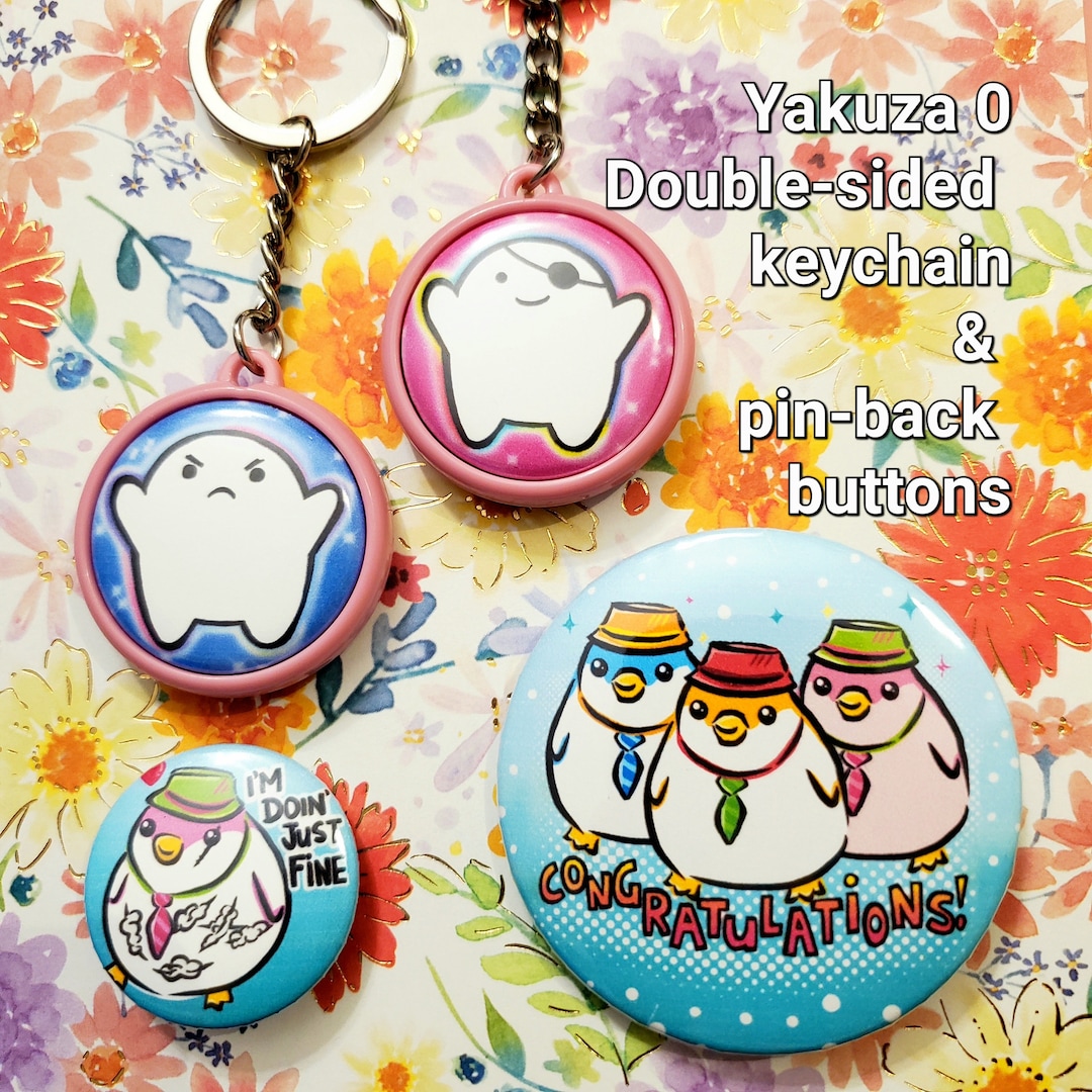 Yakuza 0 Loot | Dance Avatar Double-sided Keychain | Bunchan ...