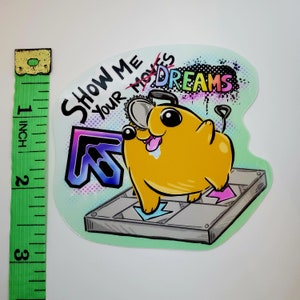 DDR Chainsaw Man Vinyl Stickers Pochita show Me Your Dreams Kobeni こわい ...