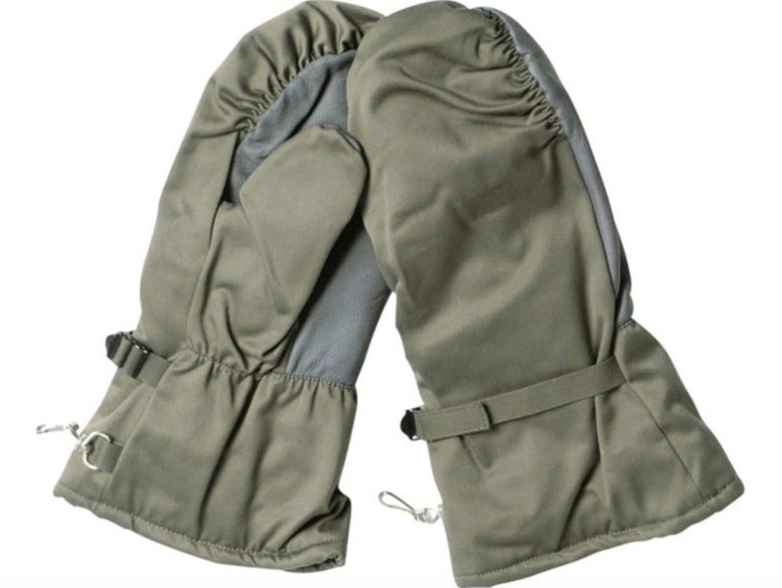Vintage German Military Surplus OD Cold Weather Mittens Size 8 10 Used ...
