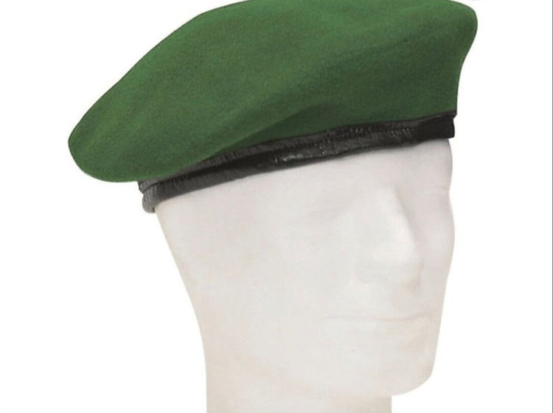 Original German Bundeswehr Army Soldier Beret 100% Wool Military Hat ...