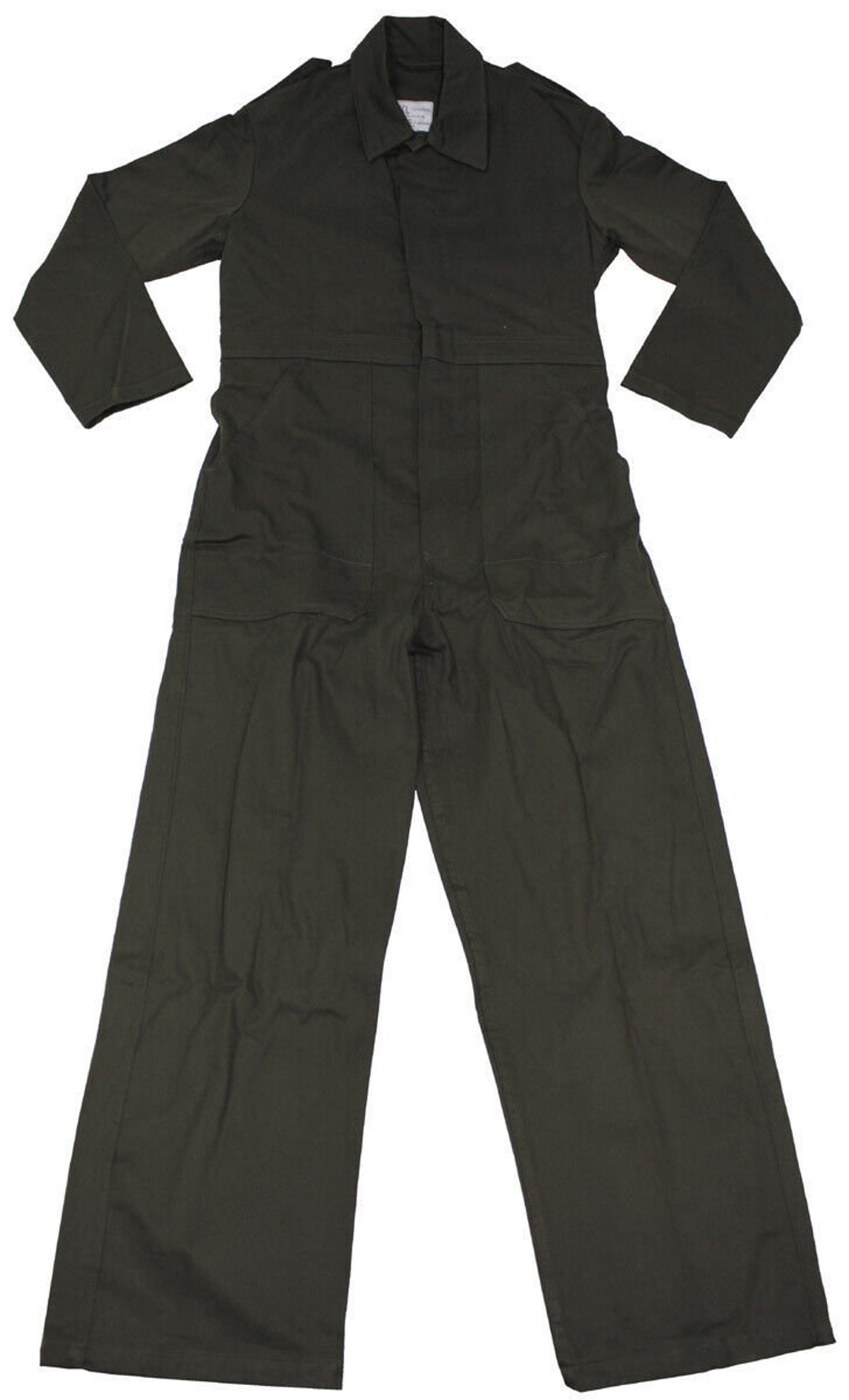 Original Dutch Army Military Style Mechanic Coverall OD Green 100% ...