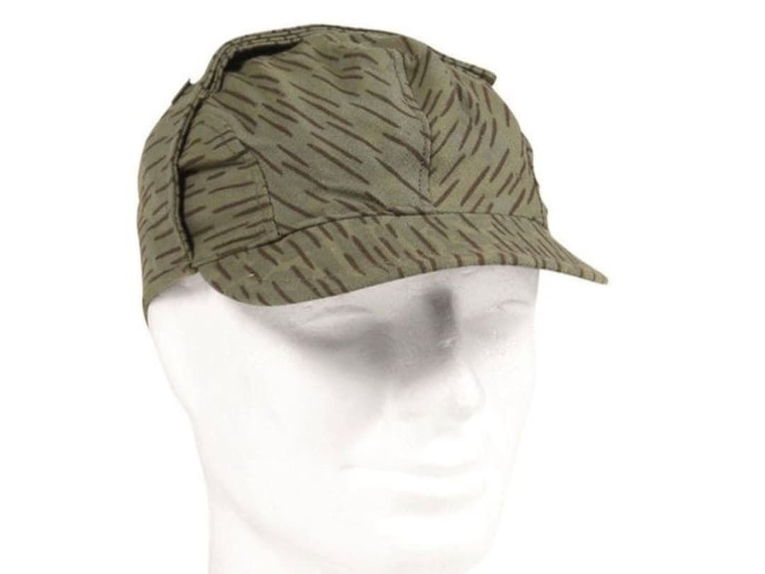 East German Camo Field Hat Vintage Military Surplus Used Cotton Blend ...