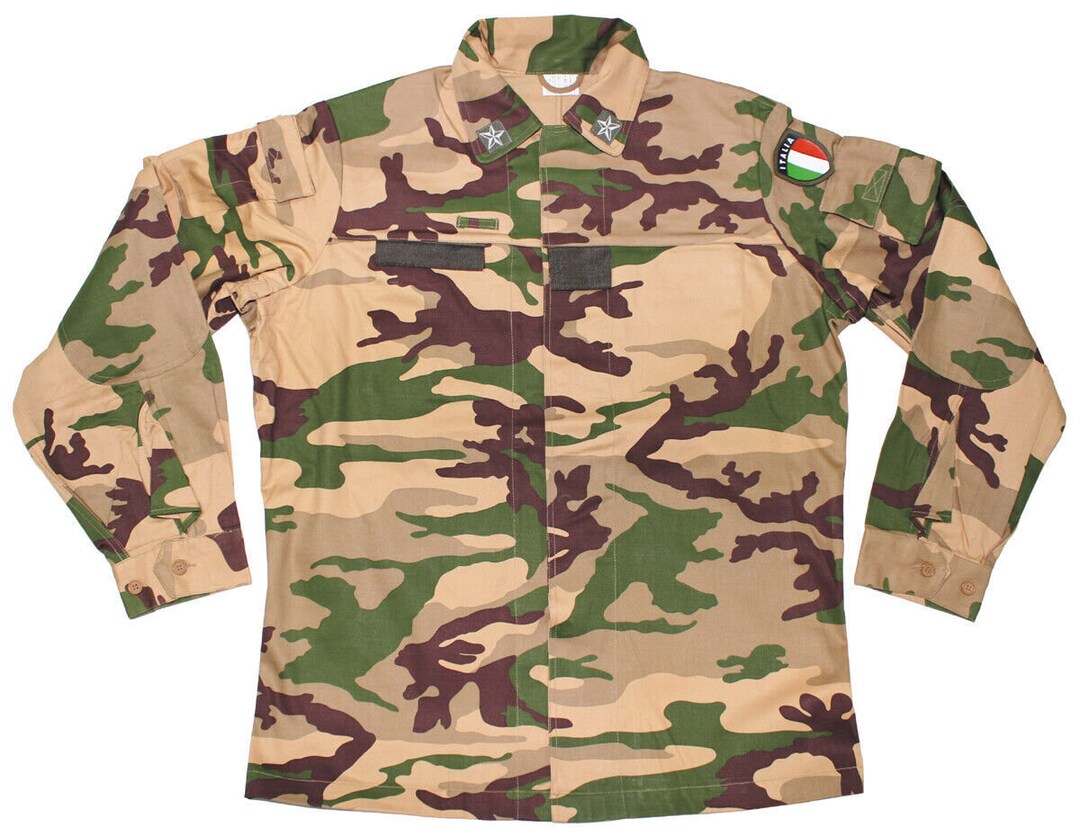 Original Italian Army Military Field Suit Desert Camo Jacket and Pants ...