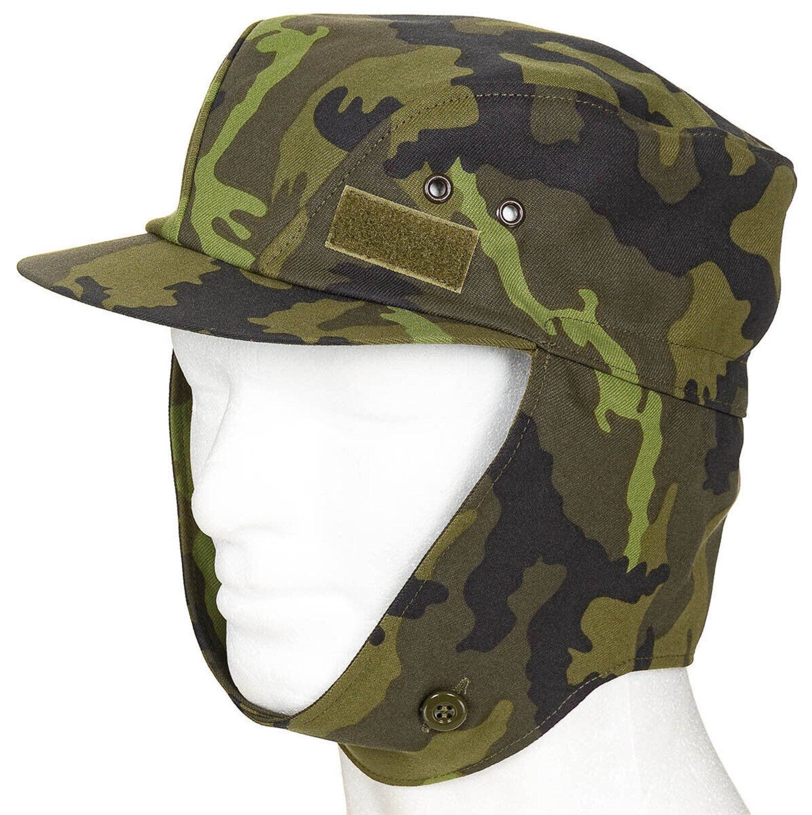 Original CZ Army Military Field Summer Cap M 95 Camo Ear Flaps New - Etsy