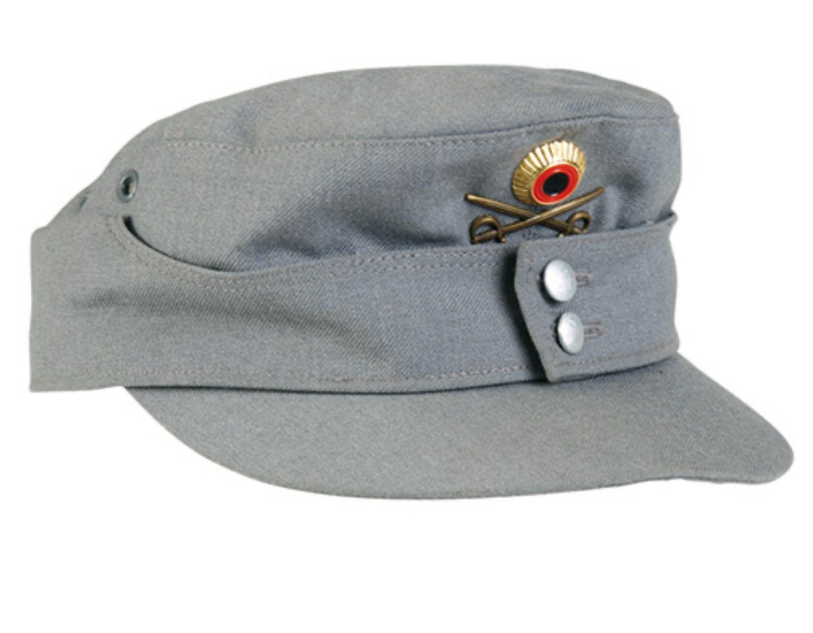 Genuine German Army Grey Mountain Troop Hat Vintage Military Surplus ...