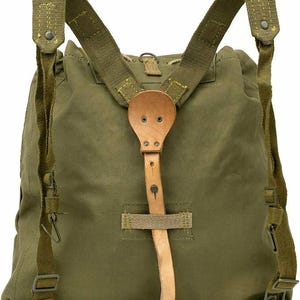 Czech Army M60 Small Rucksack With Straps Vintage Military Surplus ...