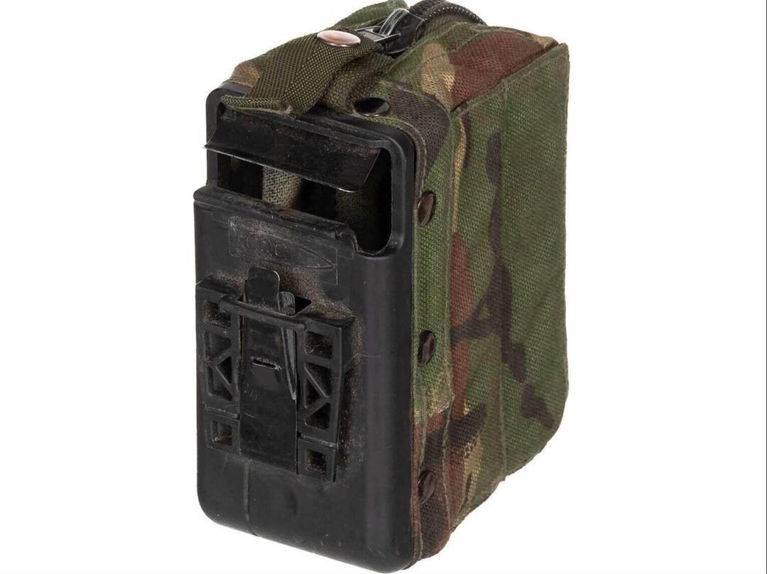 GB Original Military Army Magazine Pouch Minimi 100 DPM Camo Used - Etsy