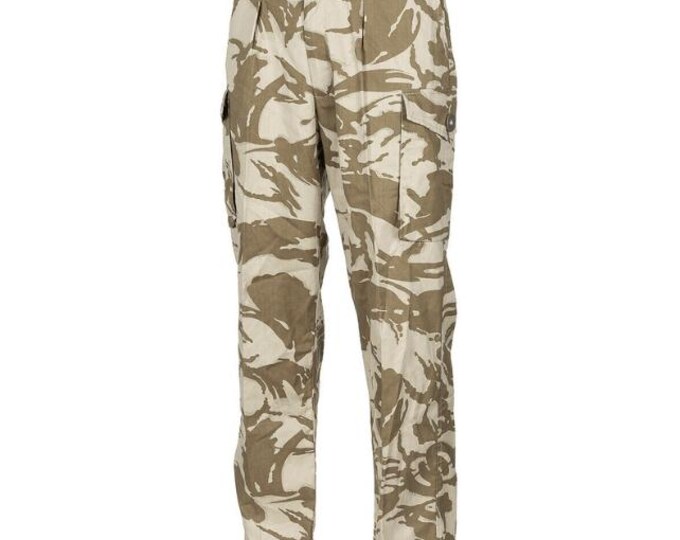 Original British Military Army Combat Pants Tropical DPM Desert Camo ...
