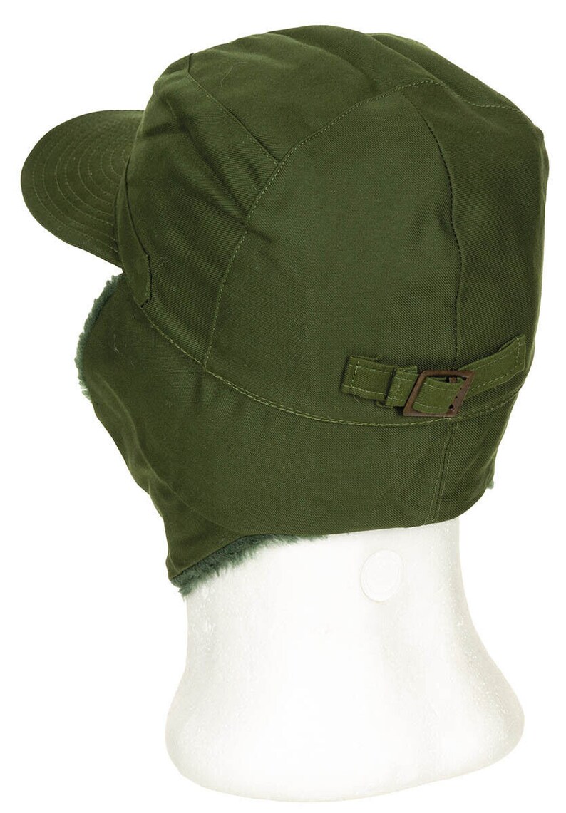 Original Swedish Army Military Winter Cap M 59 OD Green Used - Etsy