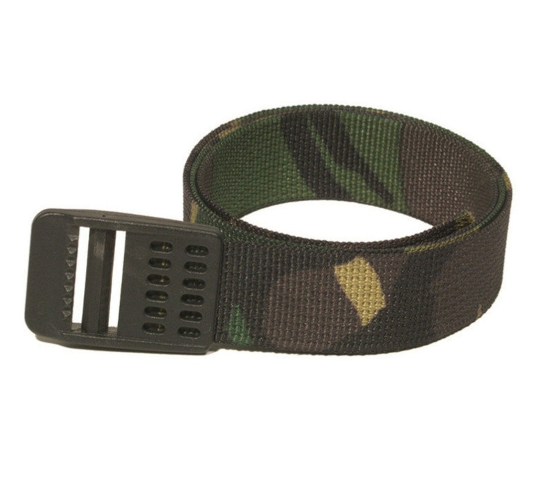 Vintage Dutch Military Surplus Camo 85cm Textile Strap Used & Versatile ...