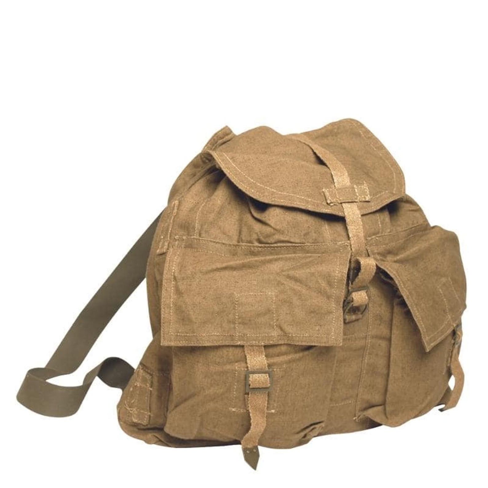 Czech Army M60 Small Rucksack With Straps Vintage Military Surplus ...