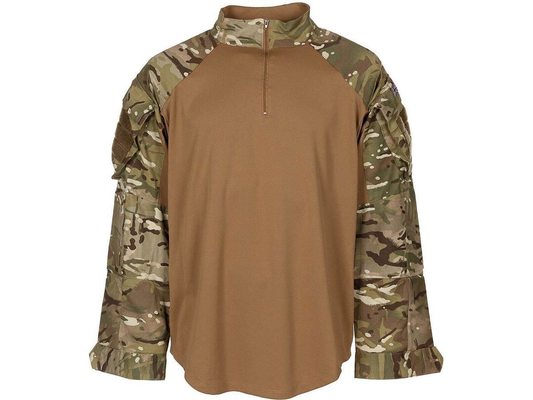 Original British Army Military Under Body Combat Shirt UBAC MTP Camo ...