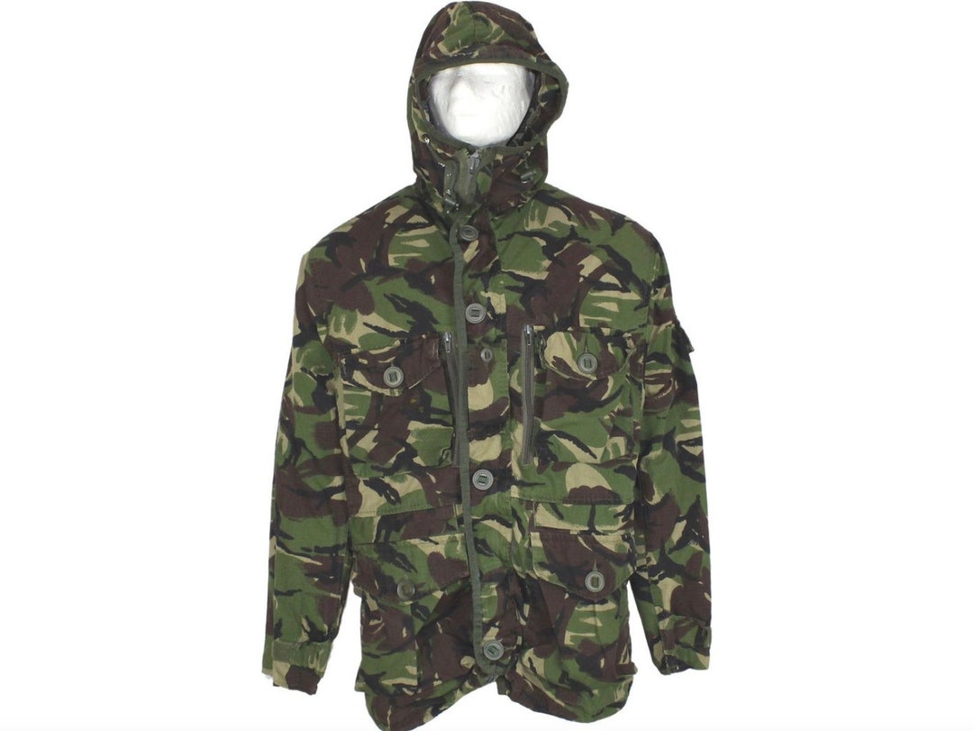 Original British Army Military Combat DPM Jacket Parka Smock Windproof ...