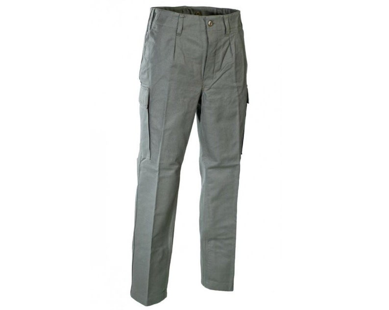Orginal German Army Field Pants Bundeswehr Moleskin Trousers Genuine OD ...