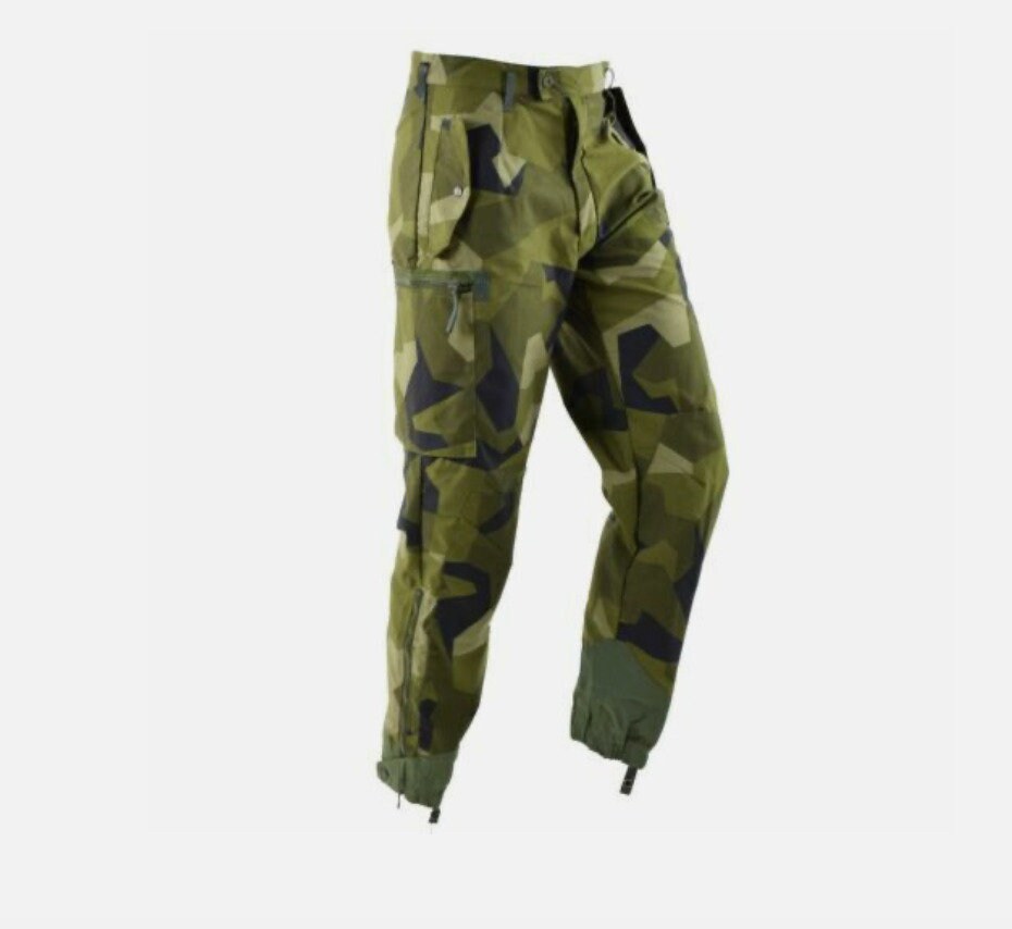 Original Swedish Army M90 Pants Splinter Genuine Trousers Camo Field ...