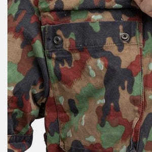 Original Swiss Army Jacket M83 Combat Genuine Alpenflage Camo Military ...