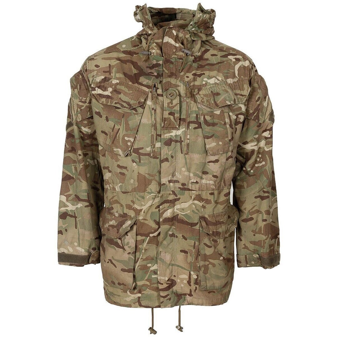 Original British Army Smock Jacket MTP Camo Windproof Military Surplus ...