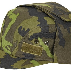 Original CZ Army Military Field Summer Cap M 95 Camo Ear Flaps New - Etsy