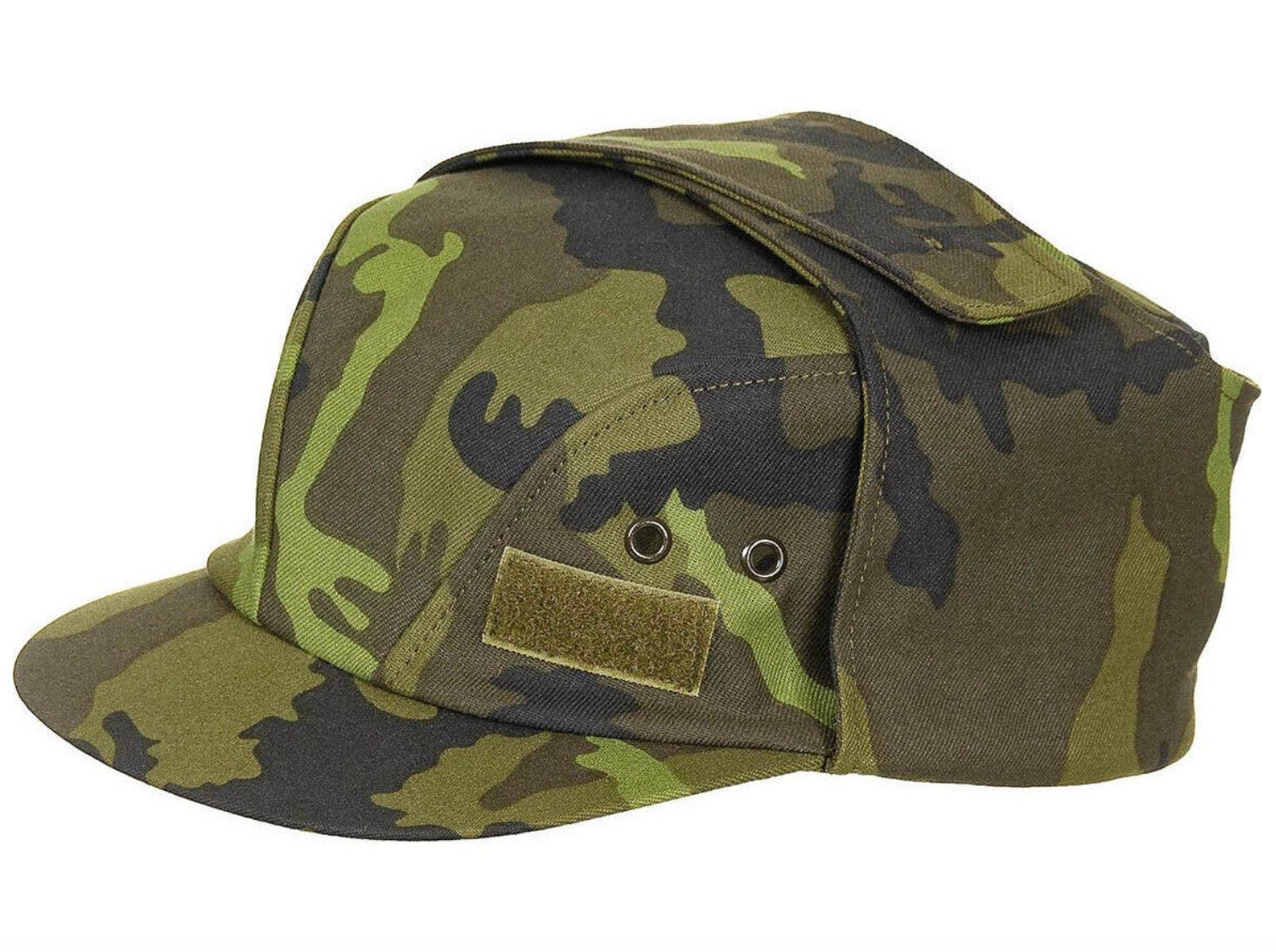 Original CZ Army Military Field Summer Cap M 95 Camo Ear Flaps New - Etsy