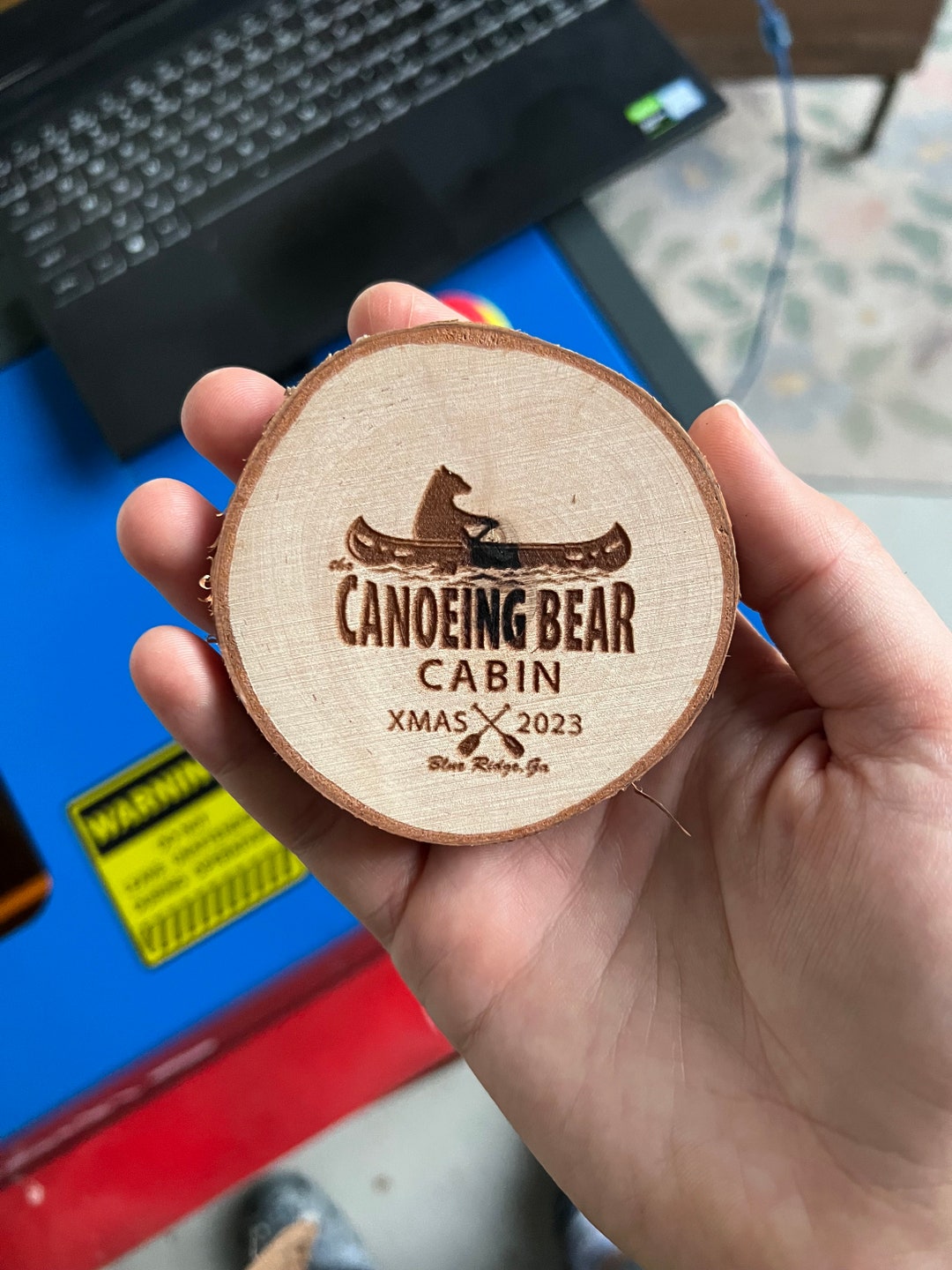 Custom Engraved Coaster for Logos and Names - Packs of 4 - Etsy