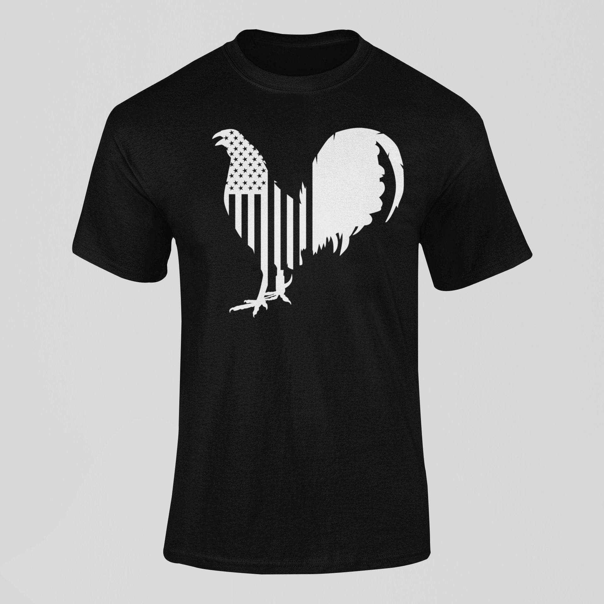 American Flag Rooster Cockfighting Rooster Gamefowl Rooster Shirt - Etsy