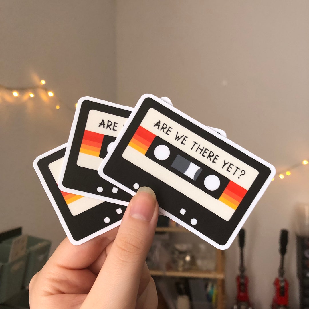 James Marriott 'AWTY' Cassette Tape Sticker - Etsy