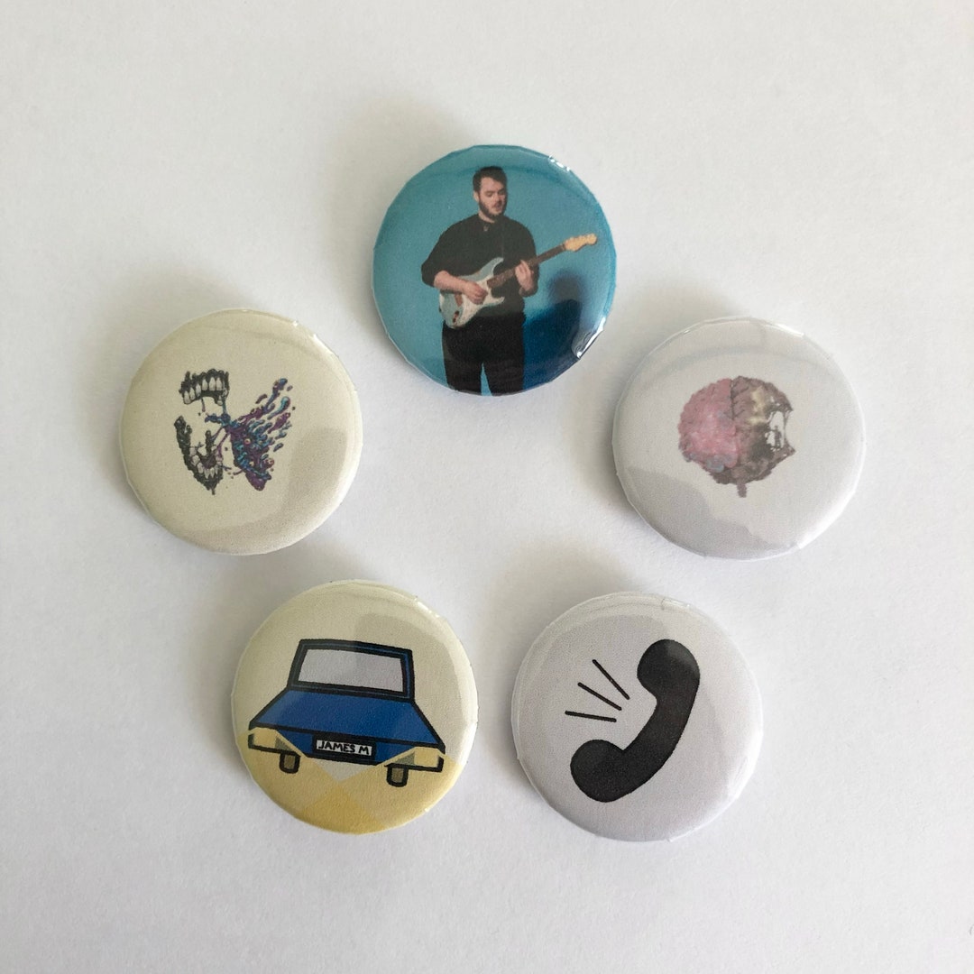 James Marriott Badge Set of 5 - Etsy