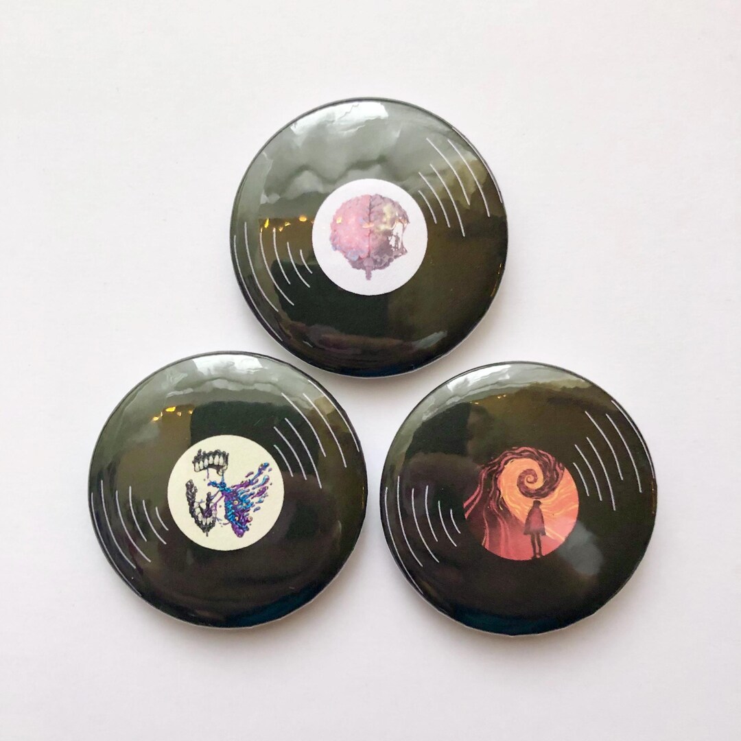 James Marriott Vinyl Record Album Cover Pin Badges - 44mm - Etsy