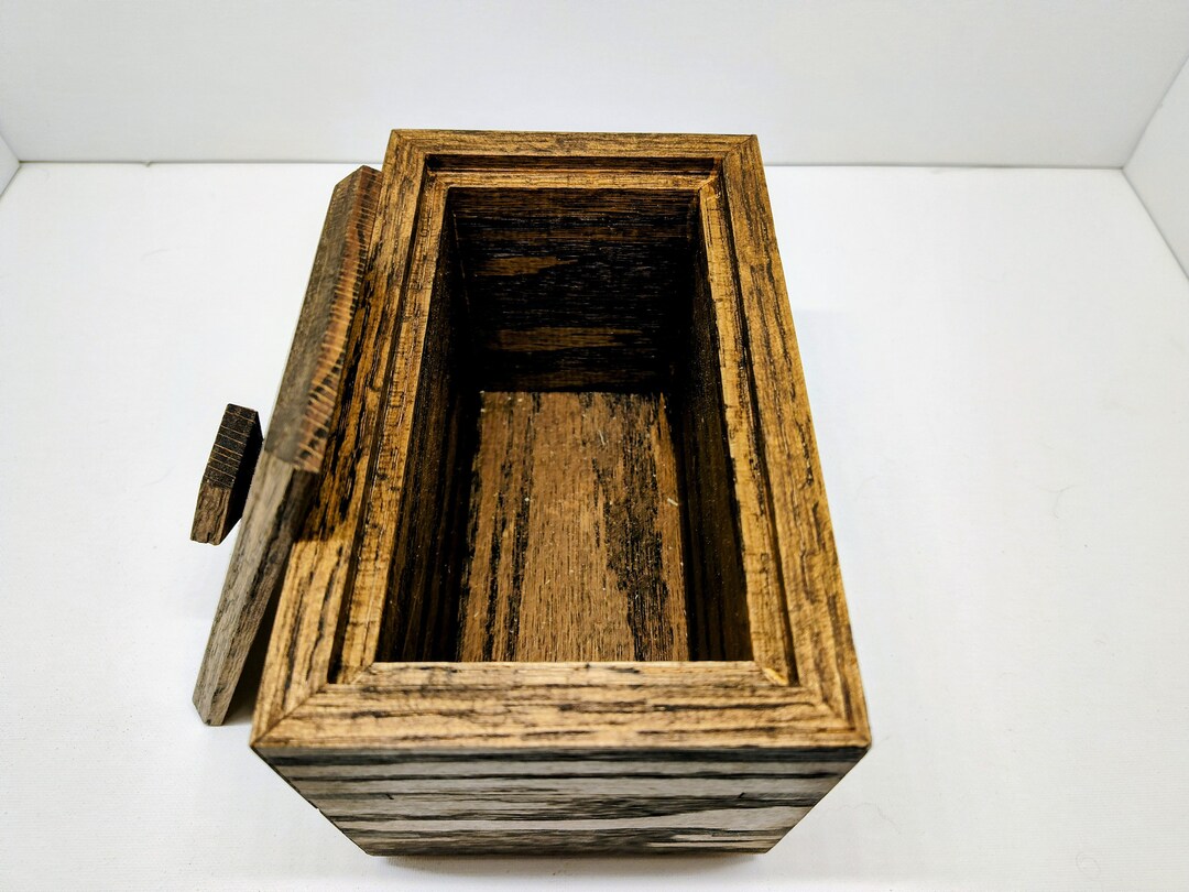 Handmade Oak Wood Box - Etsy