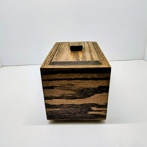 Handmade Oak Wood Box - Etsy