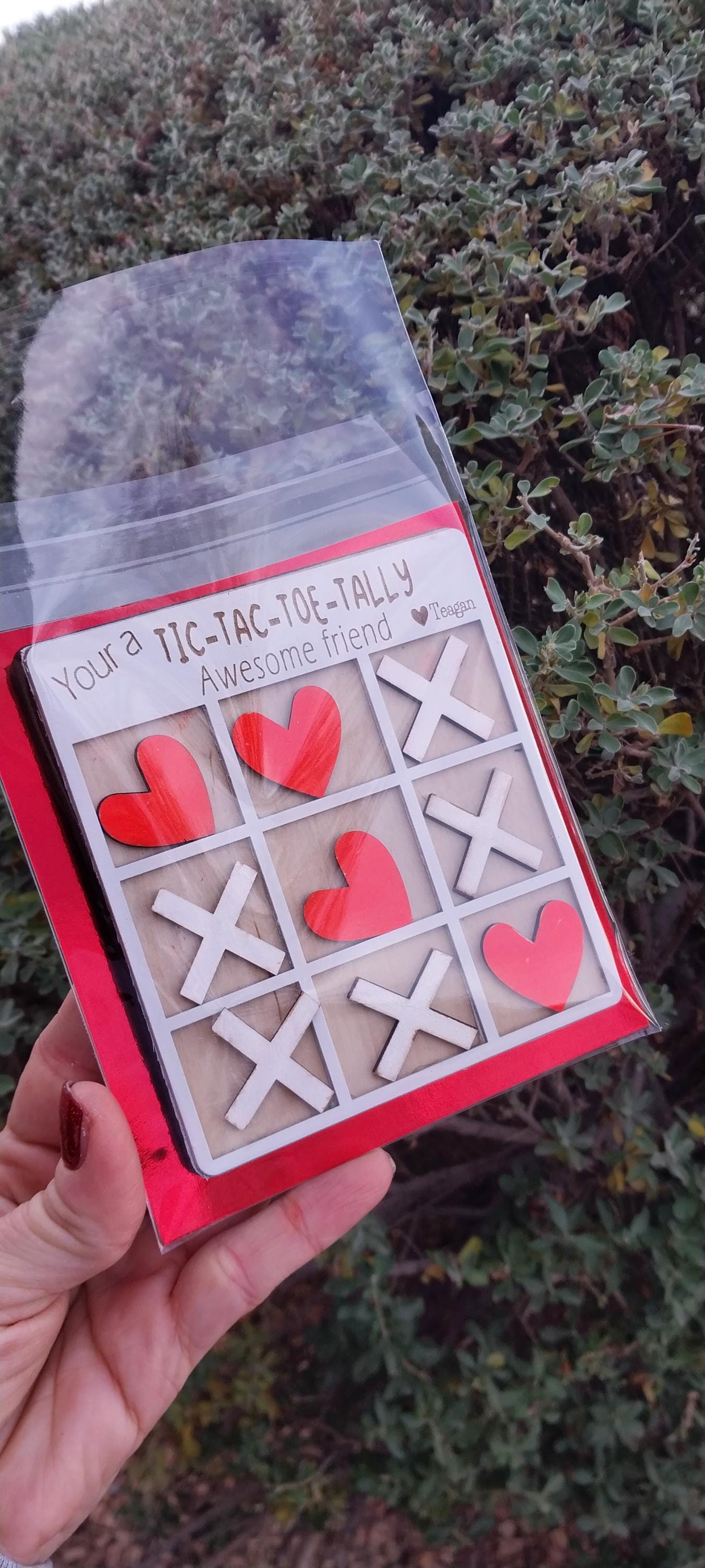 Valentine's Day Tic Tac Toe SVG File - Etsy