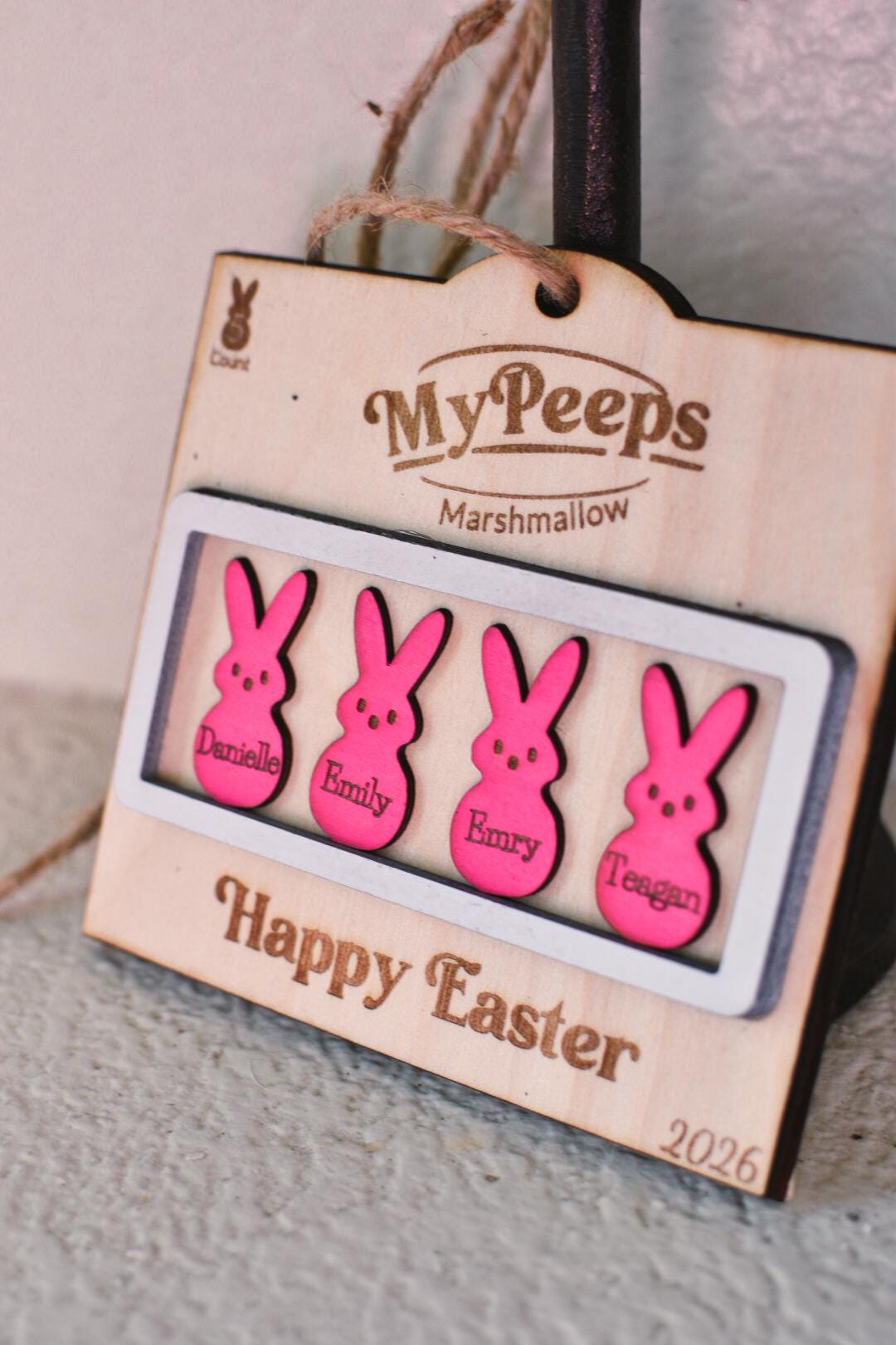 Easter SVG File Peeps Keepsake From 2 to 7 Peeps - Etsy
