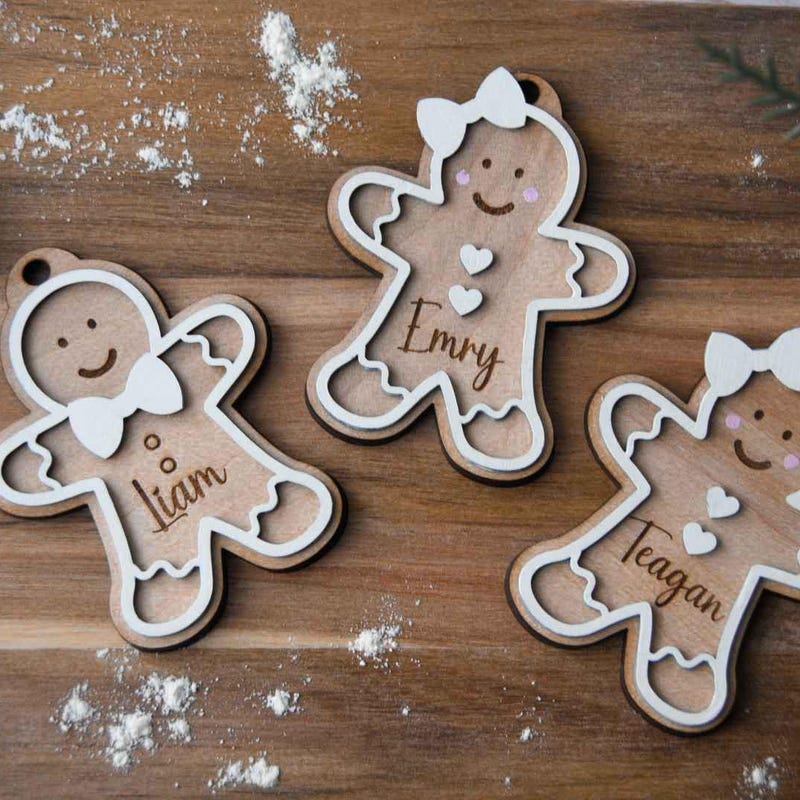 Gingerbread Garland - Etsy